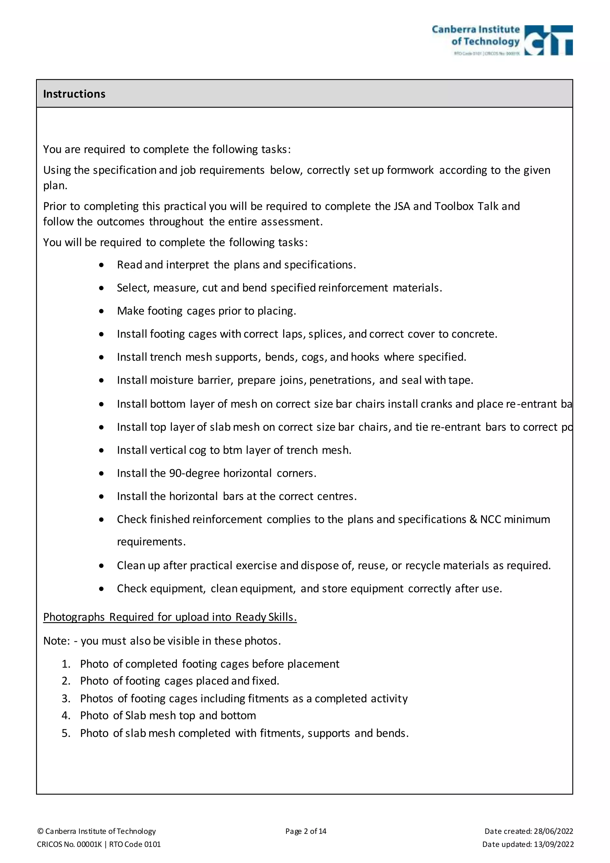 Practical Assessment 3 - Reinforcement | PDF