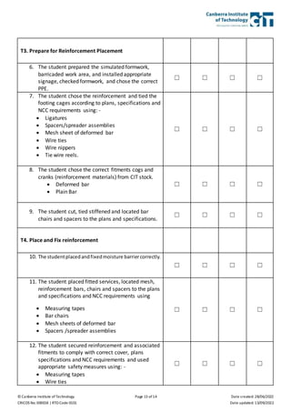 Practical Assessment 3 - Reinforcement | PDF