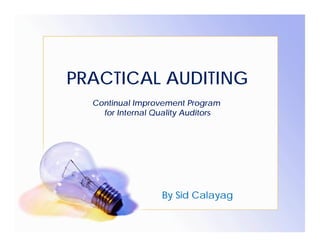Practical auditing | PDF
