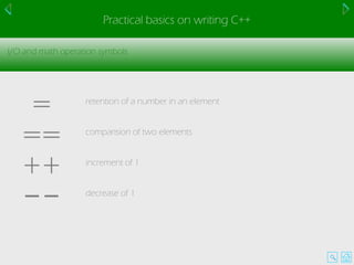 Practical basics on c++ | PPT