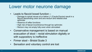Practical bowel management in MS - Maureen Coggrave | PPTX