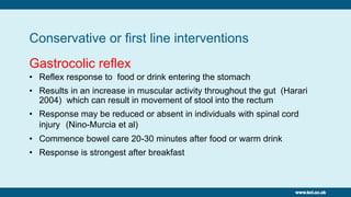 Practical bowel management in MS - Maureen Coggrave | PPTX