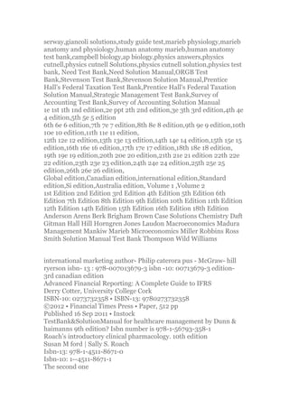 Practical business math procedures 11th jeffery test banks and solution ...