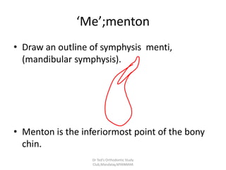 Practical cephalometric tracing | PPTX