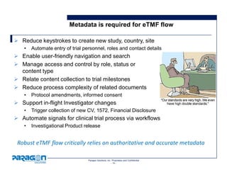 Practical considerations for eTMF Planning | PDF