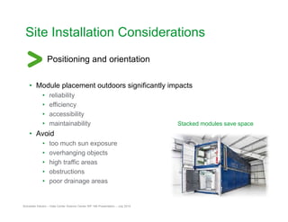 Practical Considerations for Implementing Prefabricated Data Centers | PPT