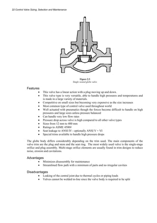 Practical control valve sizing, selection and maintenance | PDF