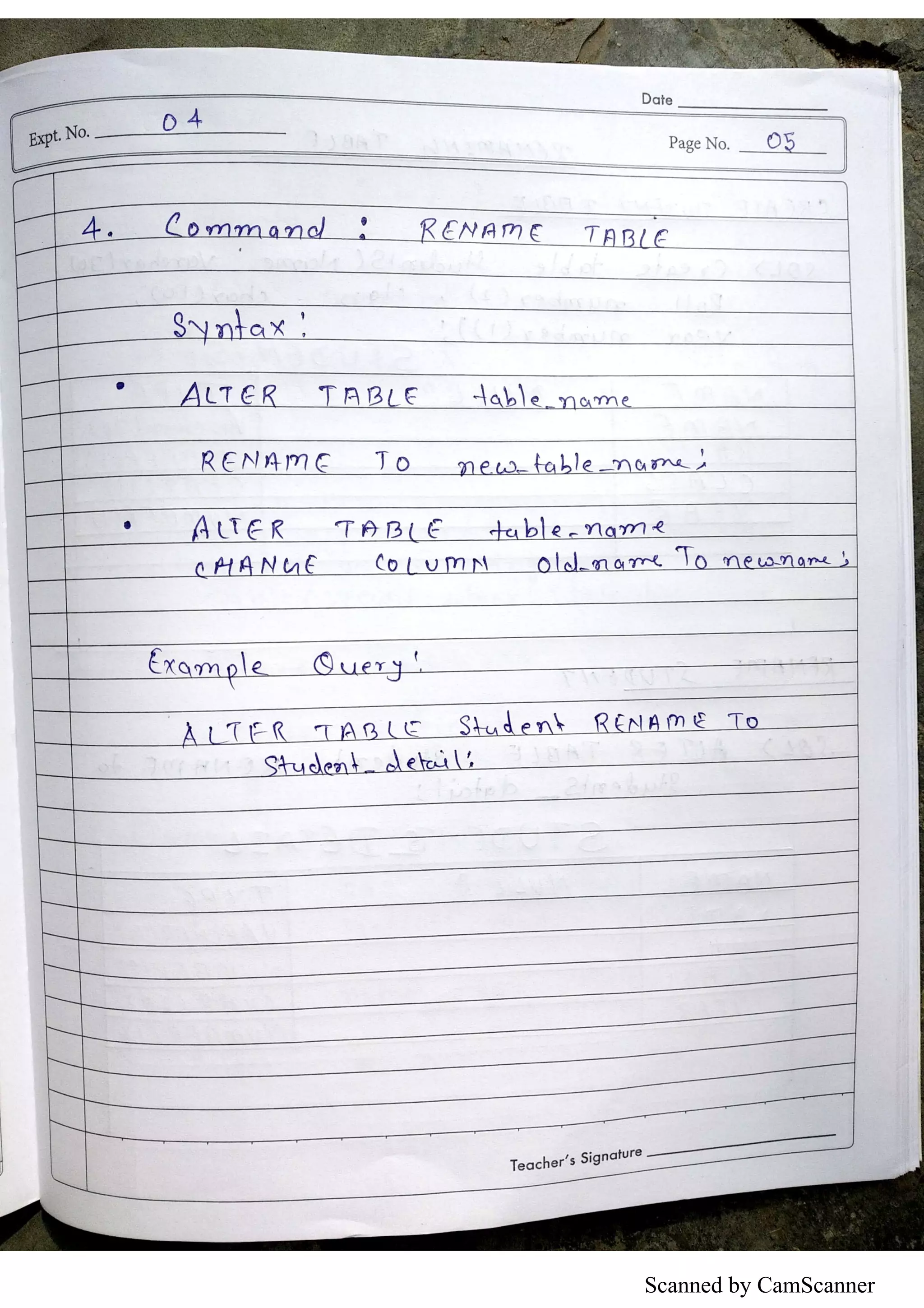 Practical file for DBMS | PDF