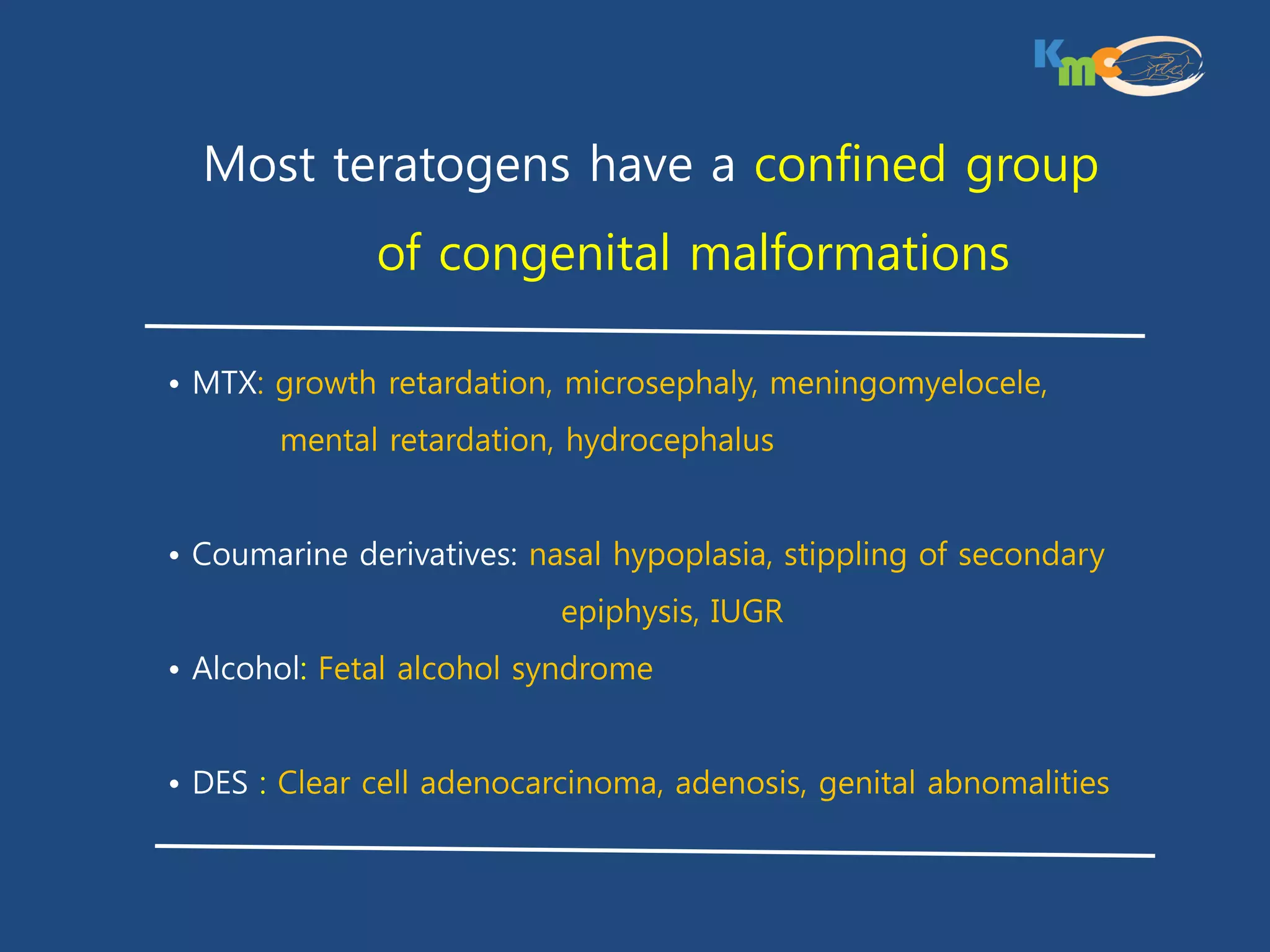 Practical counselling of major human teratogens | PDF