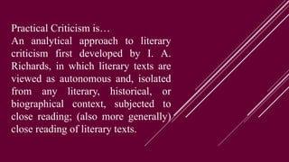 Practical Criticism.pptx