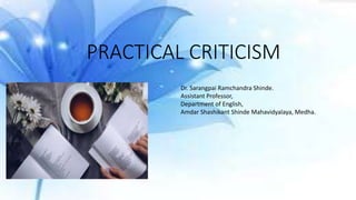 Practical Poetry Criticism | PPT