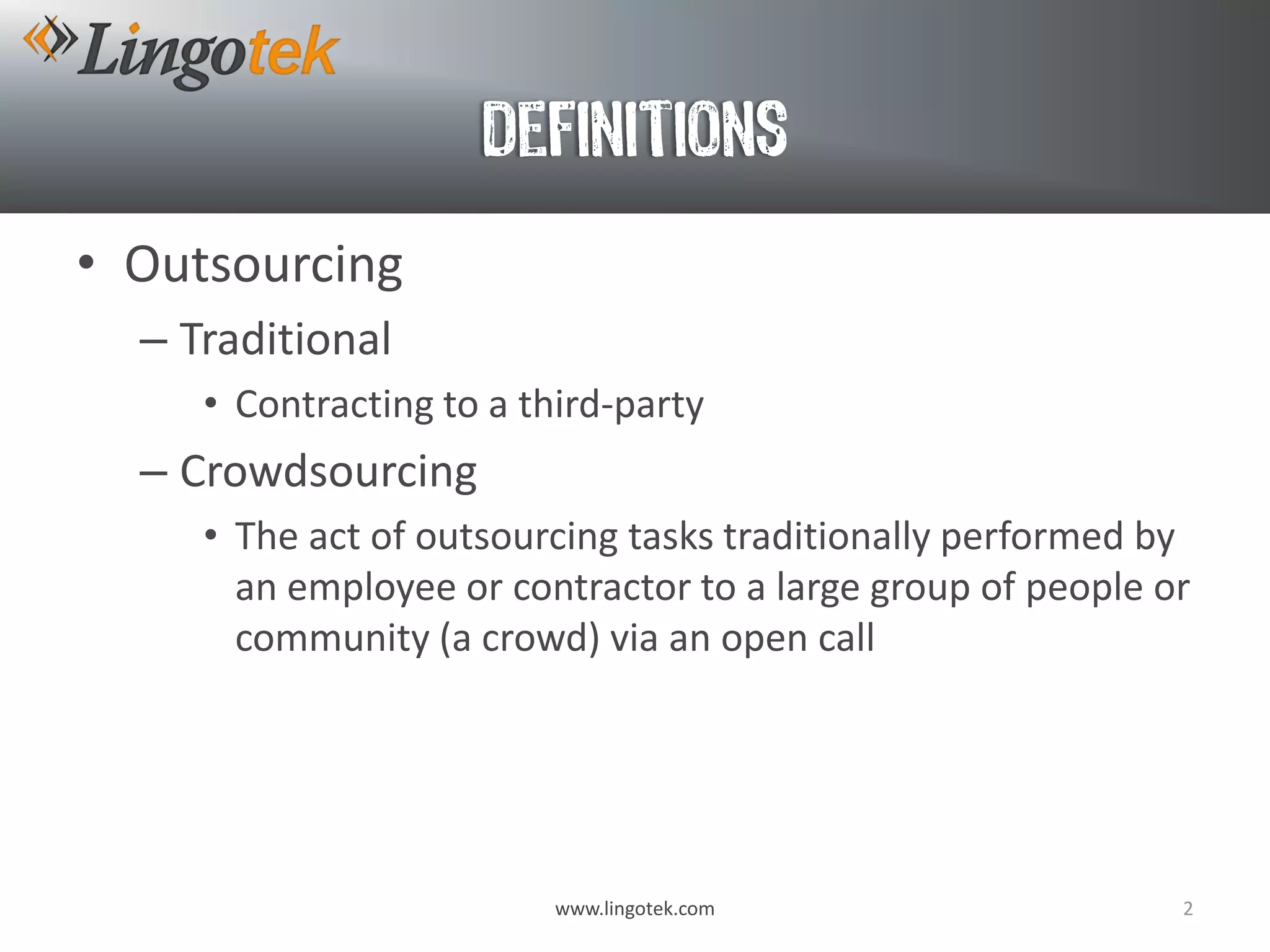 Practical crowdsourcing | PPT