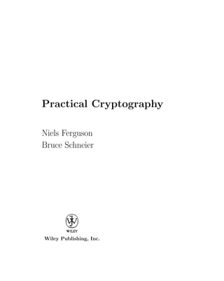 Practical cryptography | PDF