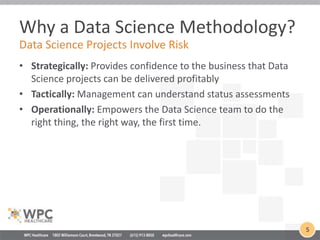Practical Data Science the WPC Healthcare Strategy for Delivering ...