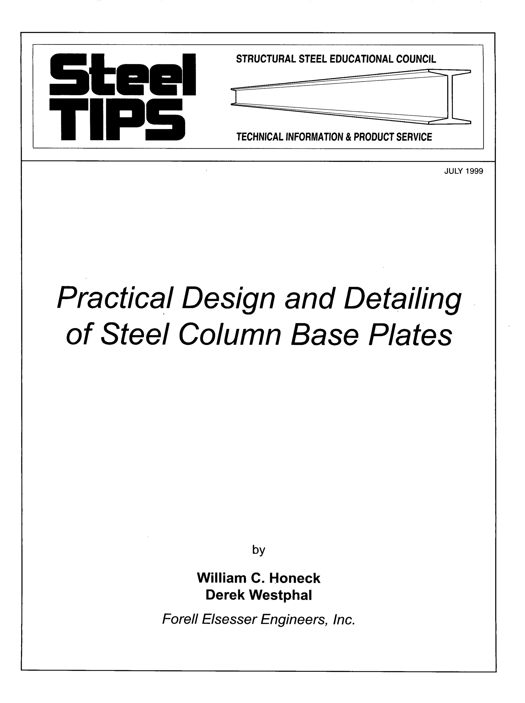 Practical design and_detailing_of_steel_column_base_... | PDF