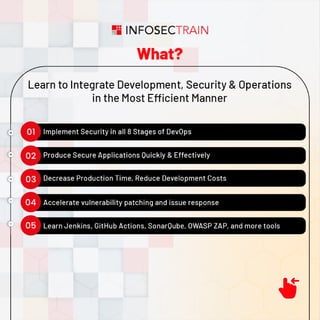 Practical DevsecOps Instructor Led Training by InfosecTrain | PDF