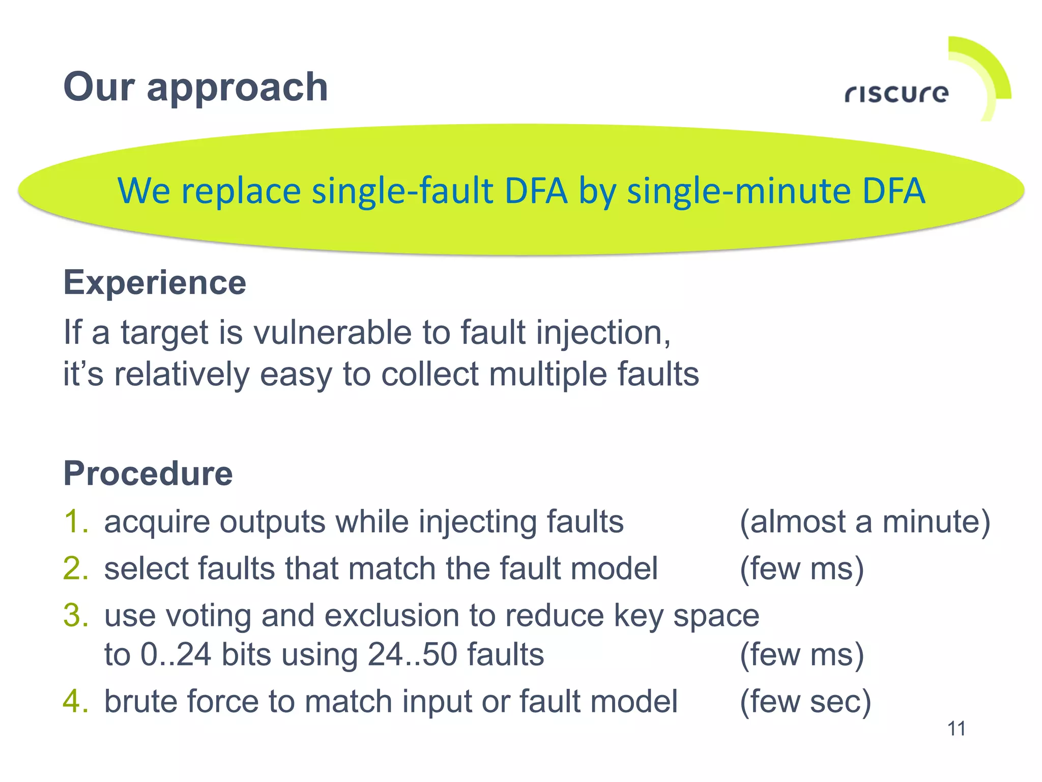 Practical Differential Fault Attack On Aes Pdf Databases Computer