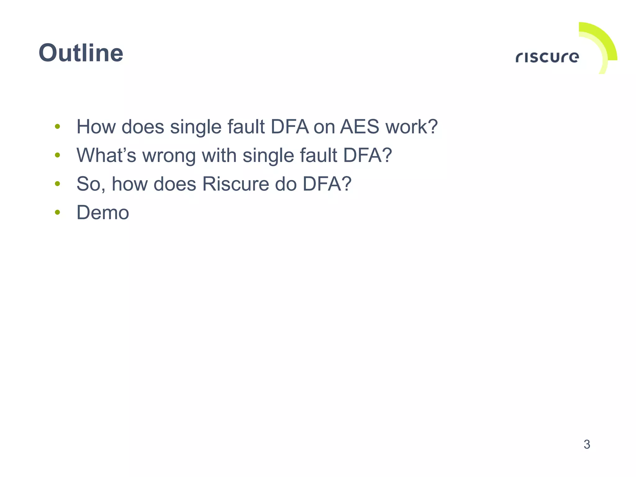 Practical Differential Fault Attack On Aes Ppt