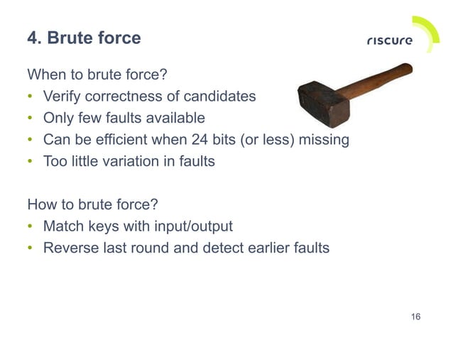 Practical Differential Fault Attack On Aes Pdf Databases Computer