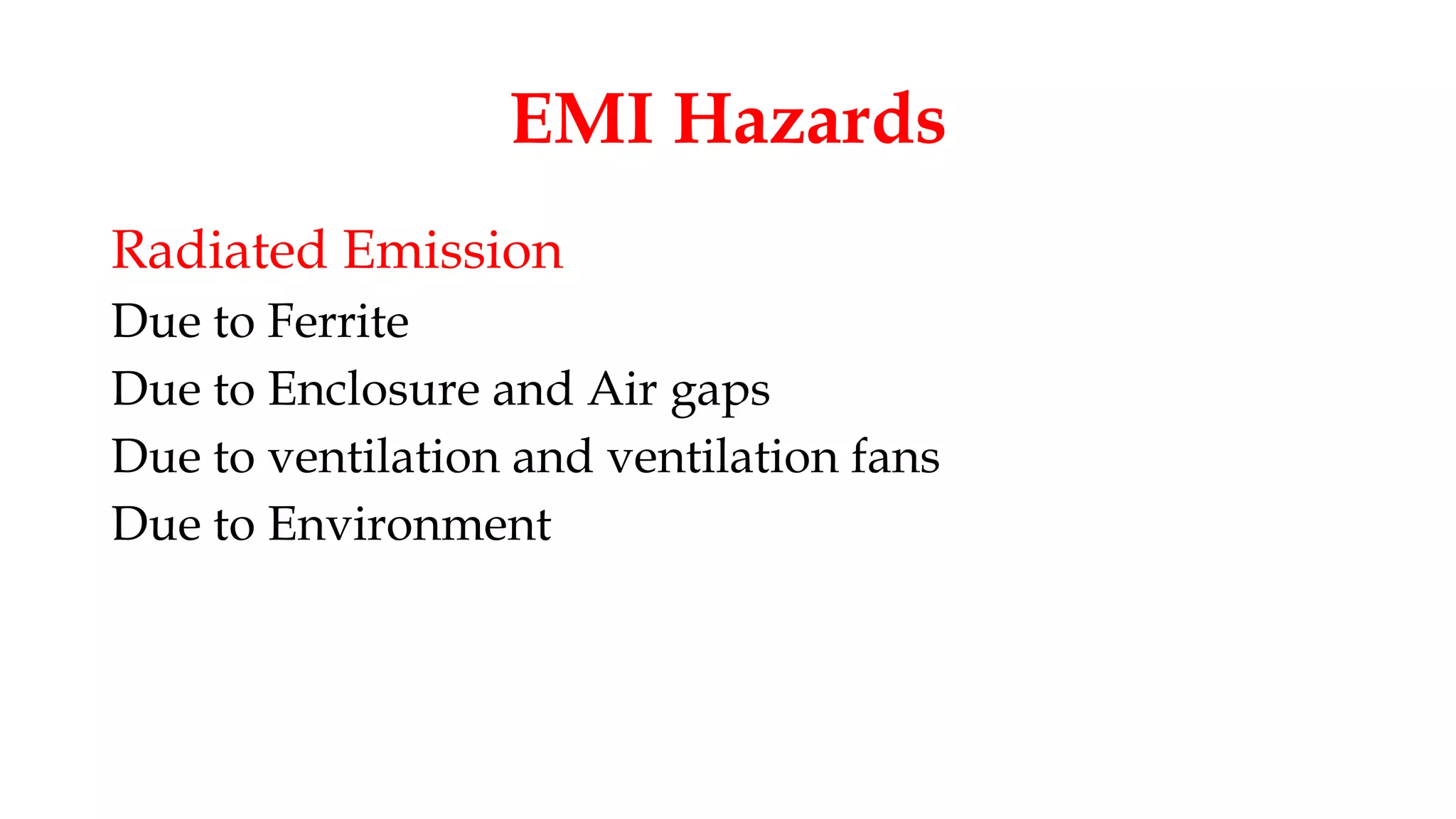 Practical difficulties and how to avoid emc hazards in instrumentation ...