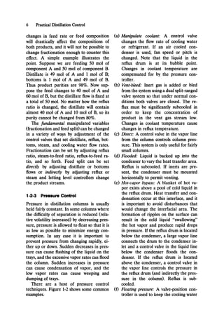 Practical distillation control | PDF