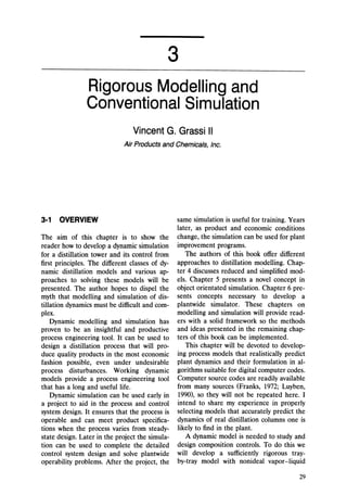 Practical distillation control | PDF