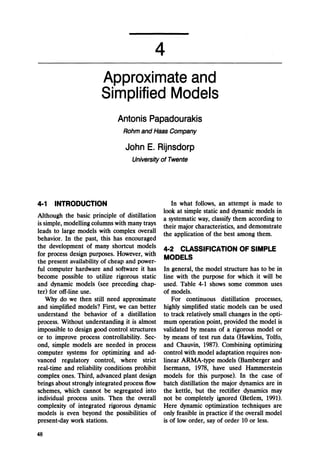 Practical distillation control | PDF