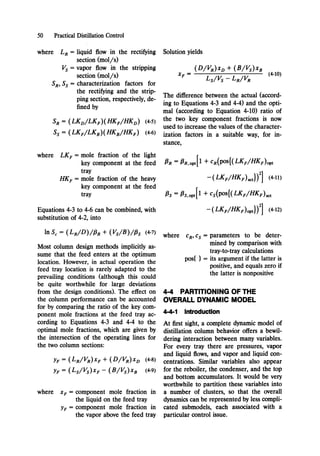 Practical distillation control | PDF
