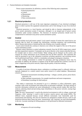 Practical Distribution & Substation Automation (Incl. Communications ...