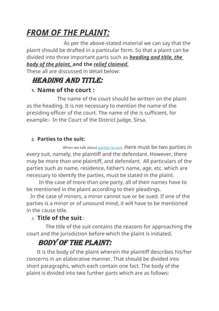 practical drafting, Pleading and conveyance (2).docx