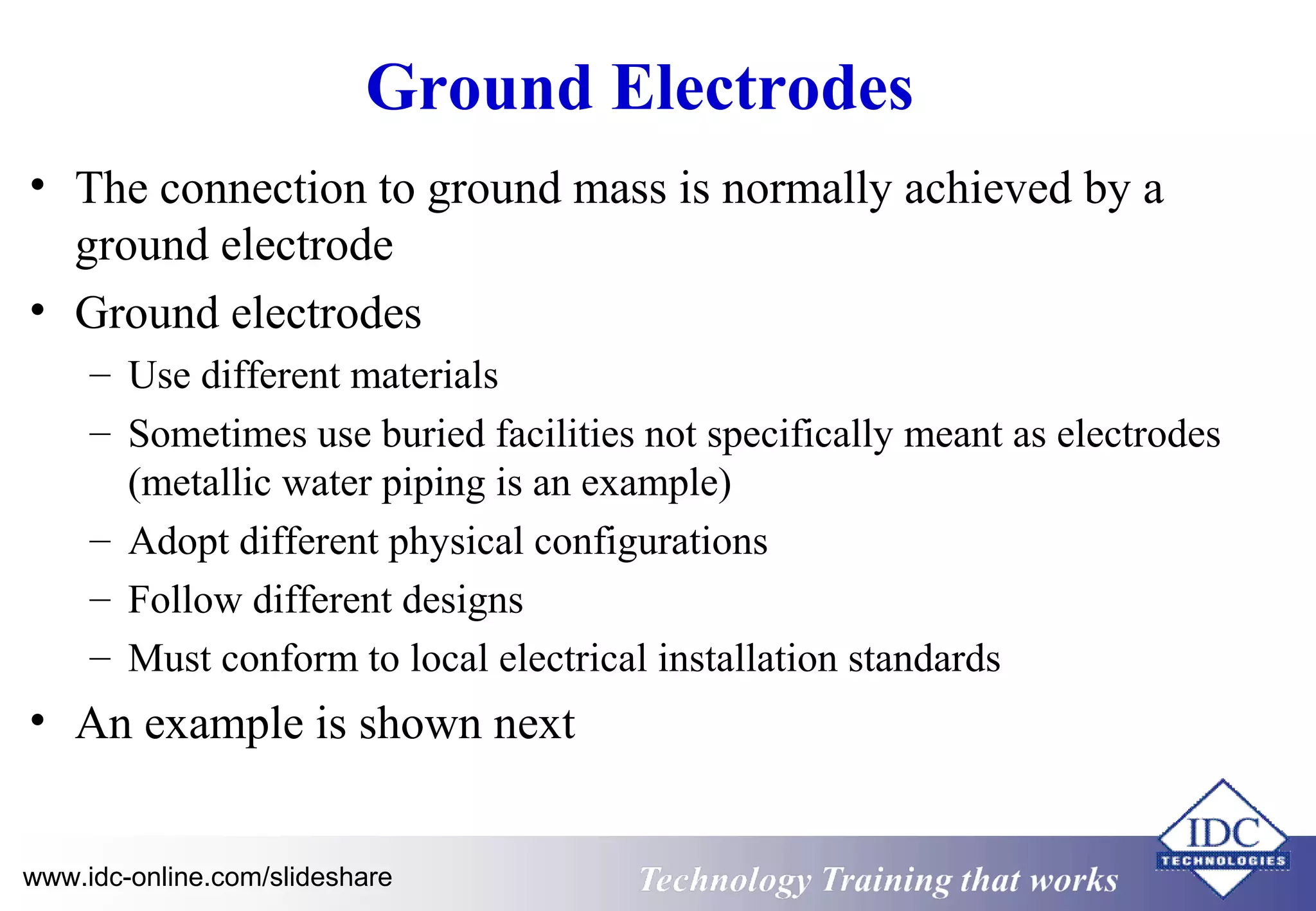 Practical Earthing, Bonding, Lightning and Surge Protection | PPT
