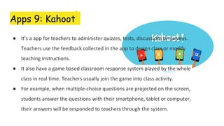 Practical education support application | PPTX