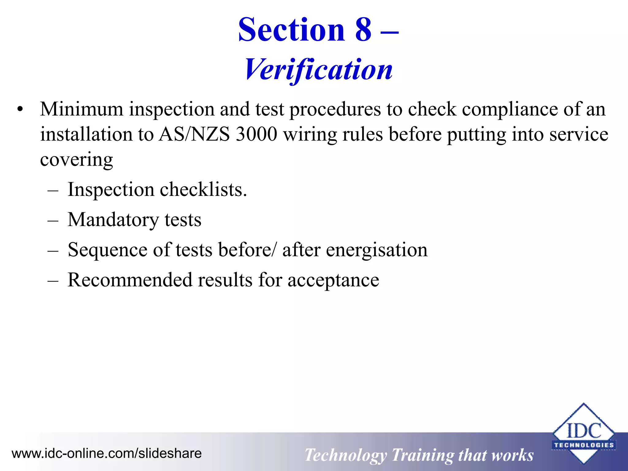 Practical Electrical Wiring Standards - AS 3000:2007 | PPT