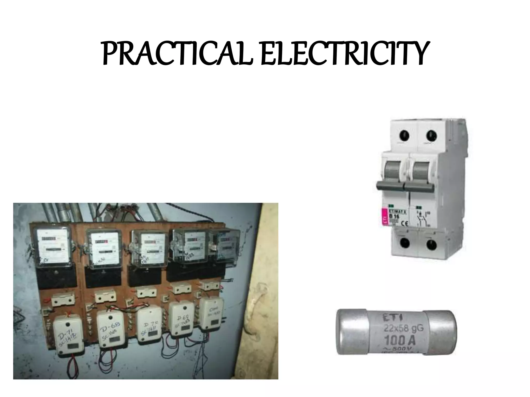 Practical Electricity.pptx | Home Appliances | Home & Garden
