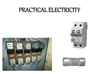 Practical Electricity.pptx | Home Appliances | Home & Garden