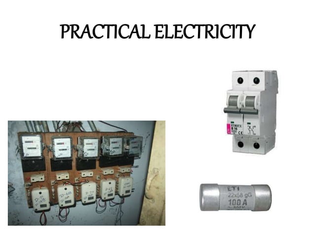 Practical Electricity.pptx | Home Appliances | Home & Garden