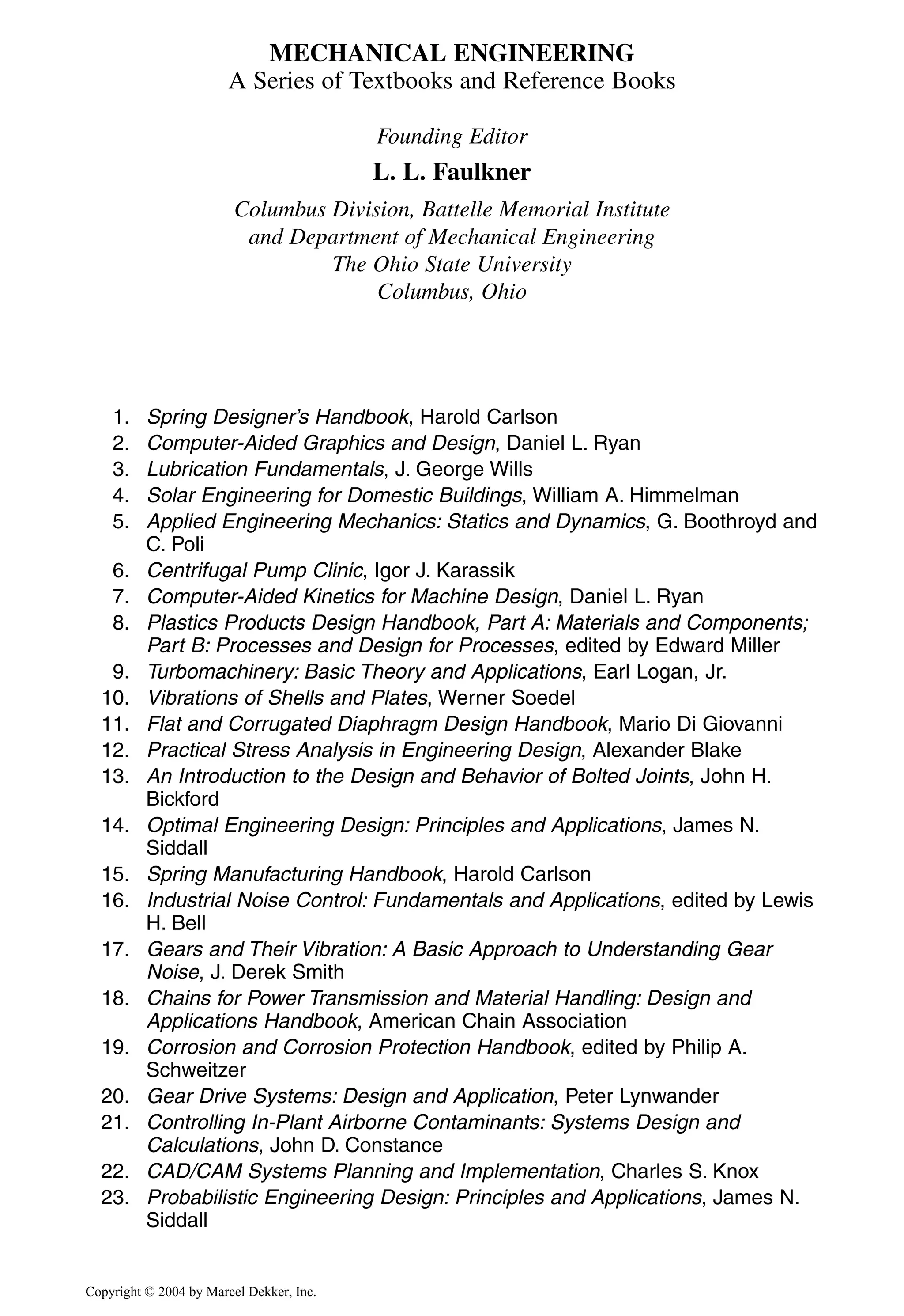 Practical Engineering Failure Analysis - Dekker Mechanical Engineering | PDF