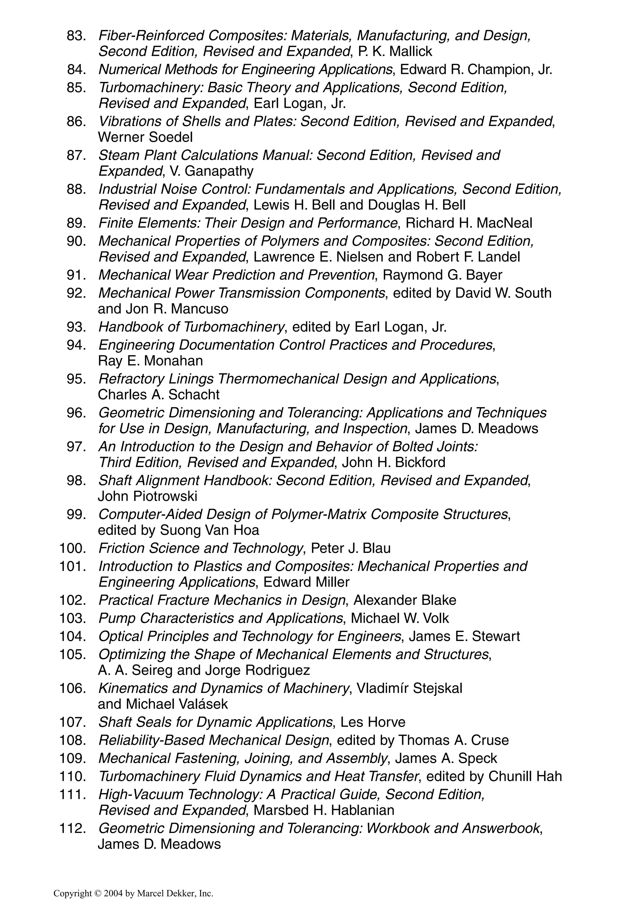 Practical Engineering Failure Analysis - Dekker Mechanical Engineering | PDF