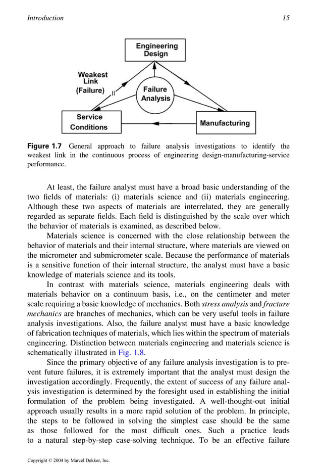 Practical Engineering Failure Analysis - Dekker Mechanical Engineering | PDF