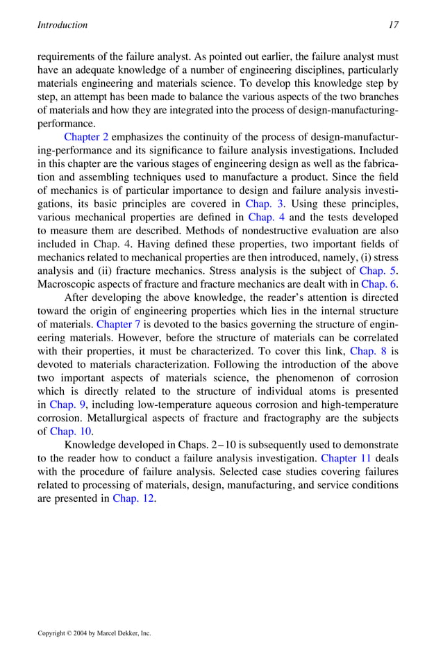Practical Engineering Failure Analysis - Dekker Mechanical Engineering | PDF