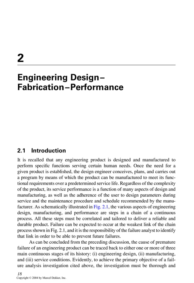 Practical Engineering Failure Analysis - Dekker Mechanical Engineering | PDF