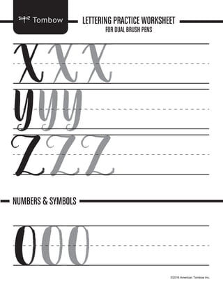 lettering practice | PDF | Drawing and Sketching | Arts and Crafts