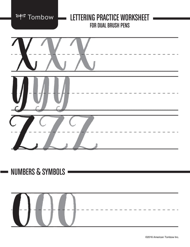 lettering practice | PDF