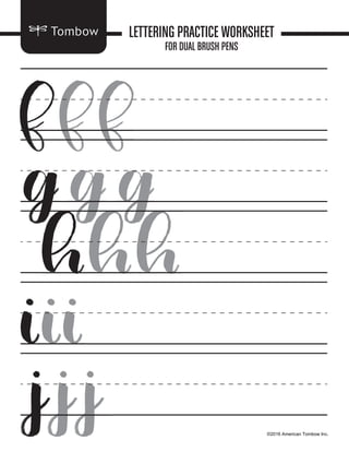 lettering practice | PDF | Drawing and Sketching | Arts and Crafts