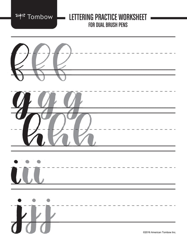 lettering practice | PDF