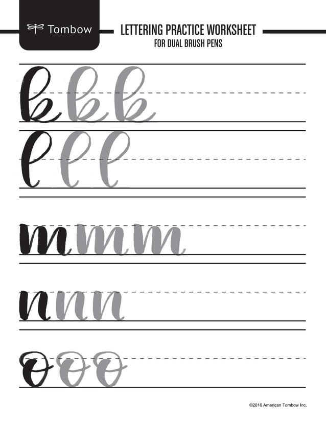 lettering practice | PDF