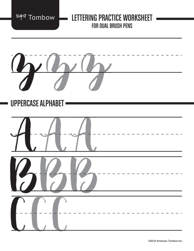 lettering practice | PDF