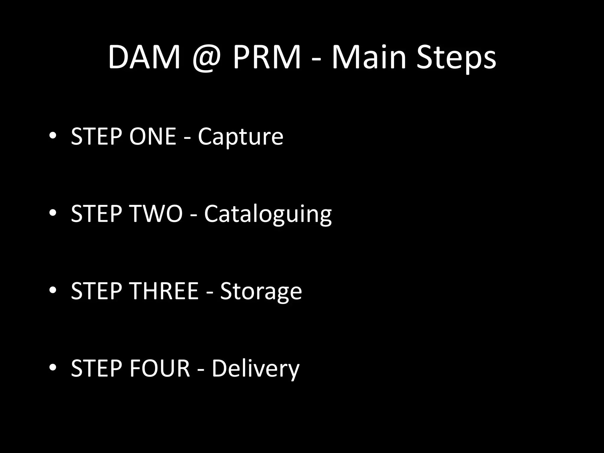 Practical Examples of a DAM Implementation: Daniel Burt | PPT