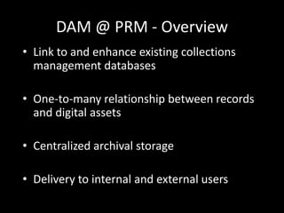 Practical Examples of a DAM Implementation: Daniel Burt | PPTX