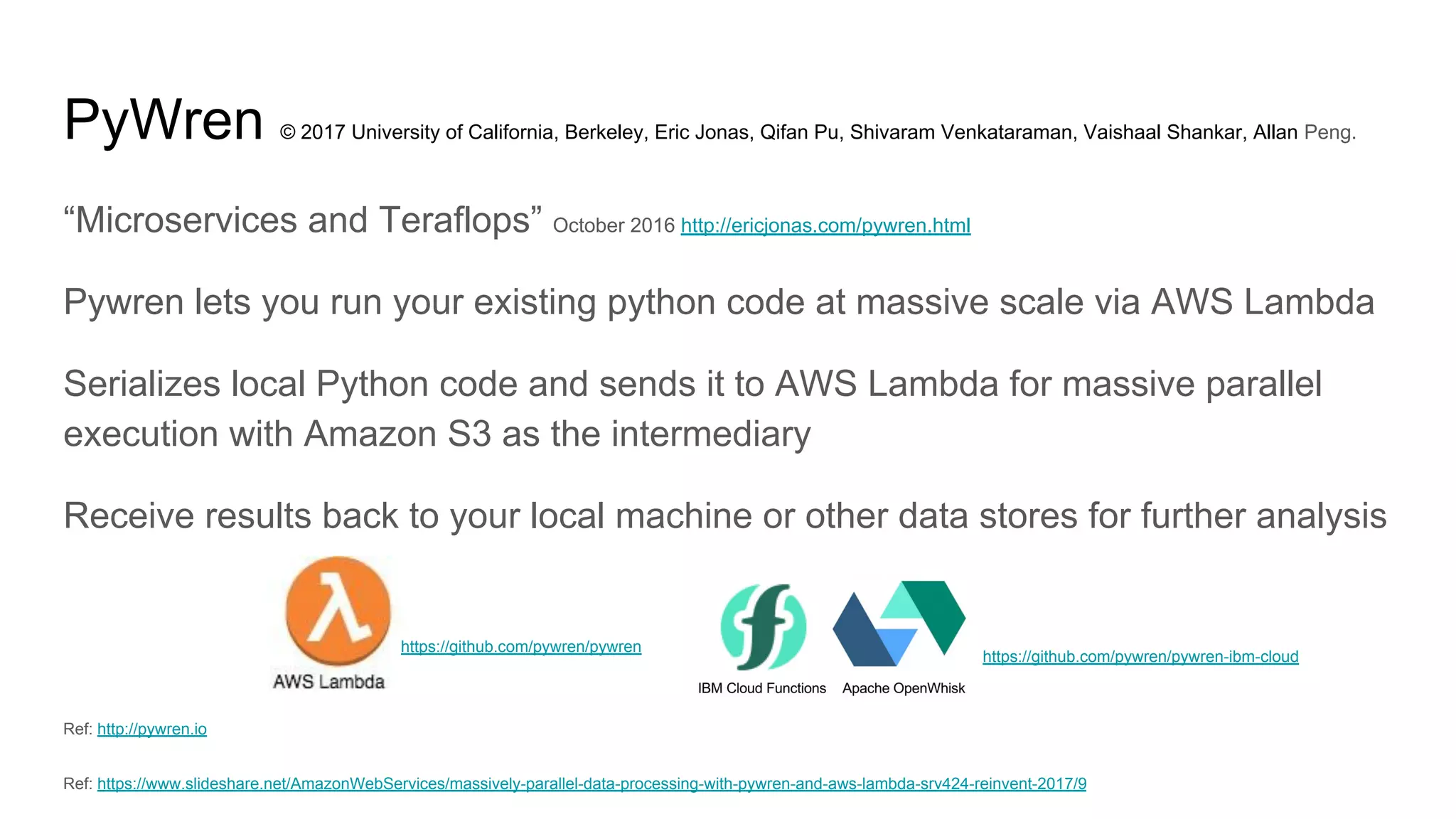 Practical Examples of Serverless Architecture using AWS Lambda and ...